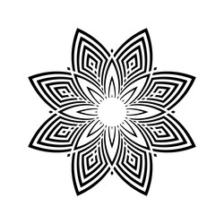 Circle Flower Pattern Vector Images (over 100,000)