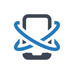 Mobile stabilization icon Royalty Free Vector Image