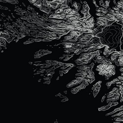 Earth Grayscale Map Vector Images (79)