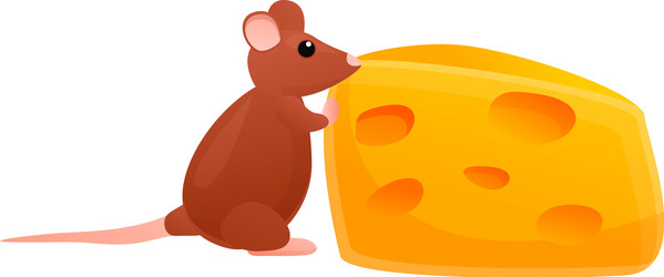 Mouse Stealing Cheese Vector Images (48)