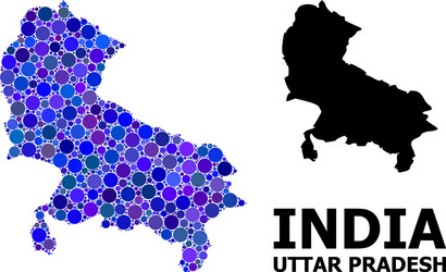 Uttar Pradesh Map Vector Images (over 570)
