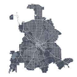 Dallas City Map Vector Images (over 180)