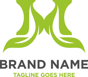 Leaf Logo M Vector Images (over 3,200)