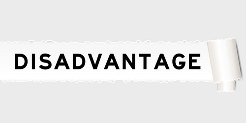 Disadvantage Disadvantages Word Vector Images (over 130)