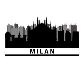 Skyline Milano Silhouette Vector Images (over 140)