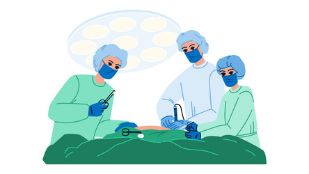 Cartoon Anesthesia Operation Vector Images (80)