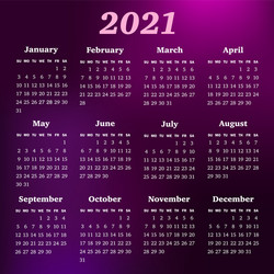 Emo calendar 2011 Royalty Free Vector Image - VectorStock