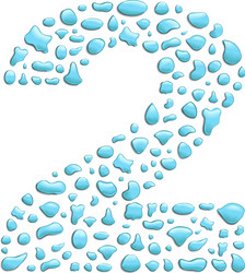 Number 2 Royalty Free Vector Image - VectorStock