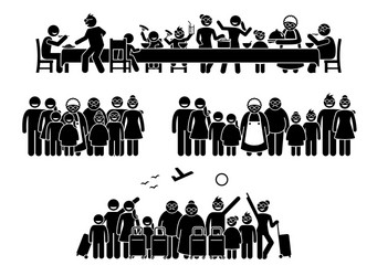Family Reunion Icon Vector Images (over 270)