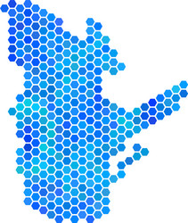 Quebec Map Blue Vector Images (over 160)