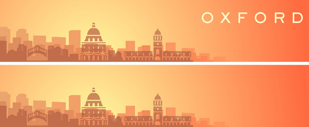 Oxford Skyline Vector Images (58)