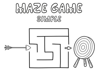 Maze Kids Outline Vector Images (over 1,300)