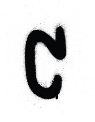 C Graffiti Font Alphabet Vector Images (over 170)