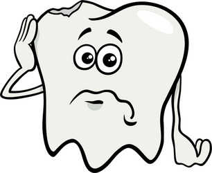 Sad Tooth Clipart