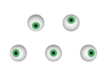 Eyes Looking Left Clipart