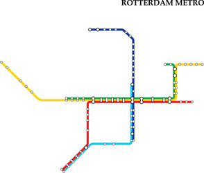 City subway map metro map concept Royalty Free Vector Image