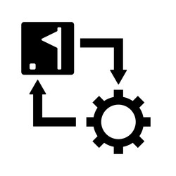 Plan method icon Royalty Free Vector Image - VectorStock