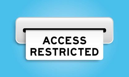 Restricted Access Vector Images (over 11,000)