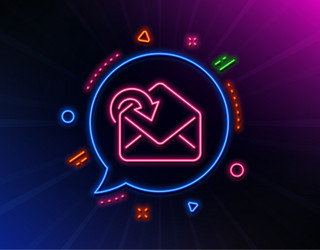 Receive mail download line icon incoming messages Vector Image