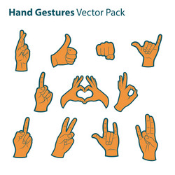 Hand with middle finger icon Royalty Free Vector Image