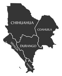 Modern map - ribble valley district of lancashire Vector Image