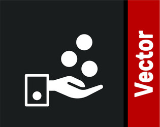 Filled outline people paying tips to service staff