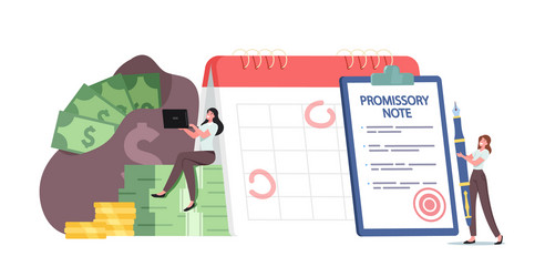 Promissory Notes Vector Images (90)