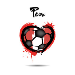 Peru Flag Heart Vector Images (over 170)