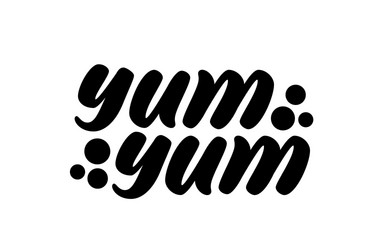 Yum Word Text Vector Images (over 130)