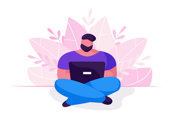 Sit Cross Legged Vector Images (over 1,000)