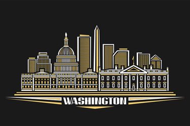 Washington Dc Skyline Vector Images (over 700)