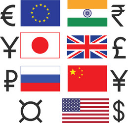 Currency Flags Symbols Vector Images (over 6,000)