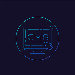 Content Management System Icon Vector Images (over 2,700)