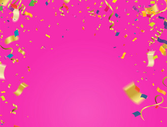 Colorful celebration background with party Vector Image