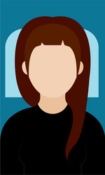 Front view a person Royalty Free Vector Image - VectorStock