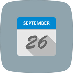September Calendar 26 Vector Images (over 110)