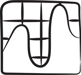 Streamgraph Royalty Free Vector Image - VectorStock