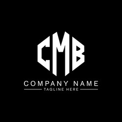 Cmb logo letter letter logo design Royalty Free Vector Image