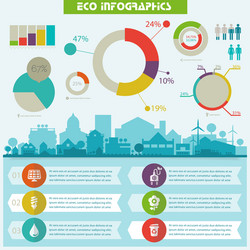Utility infographics Royalty Free Vector Image
