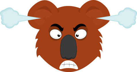 Angry Koala Vector Images (92)