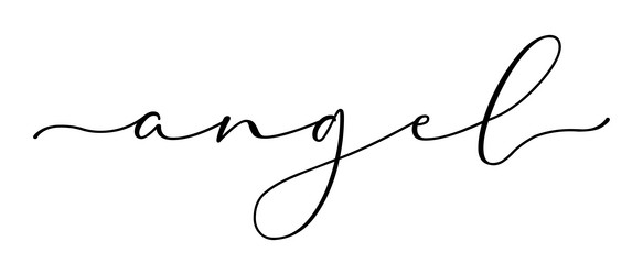 Happy word continuous one line calligraphy art Vector Image