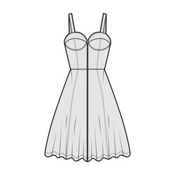 Technical Drawing Sketch Dress Vector Images (over 6,000)
