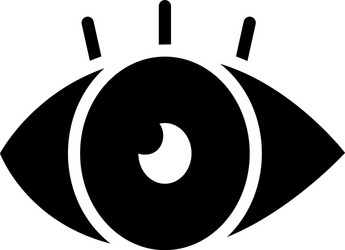 Purple eye icon Royalty Free Vector Image - VectorStock