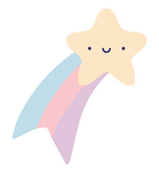 Flying star design Royalty Free Vector Image - VectorStock