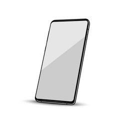 Realistic smartphone in perspective view Vector Image