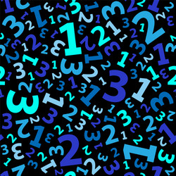 Jumbled Numbers Vector Images (over 100)