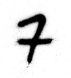 Graffiti Number Vector Images (over 3,600)