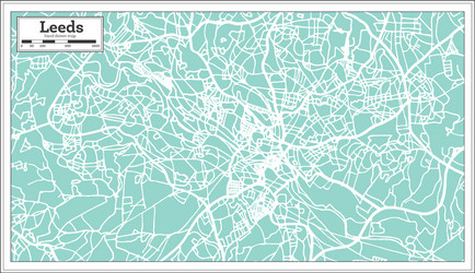 Map Leeds England Vector Images (89)