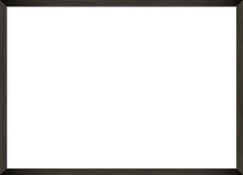 Blank black wooden frame a4 template Royalty Free Vector