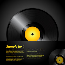 Grunge vinyl Royalty Free Vector Image - VectorStock